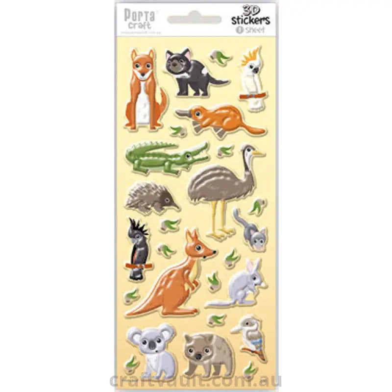 Sticker Sheets #035 3D – Craft Vault