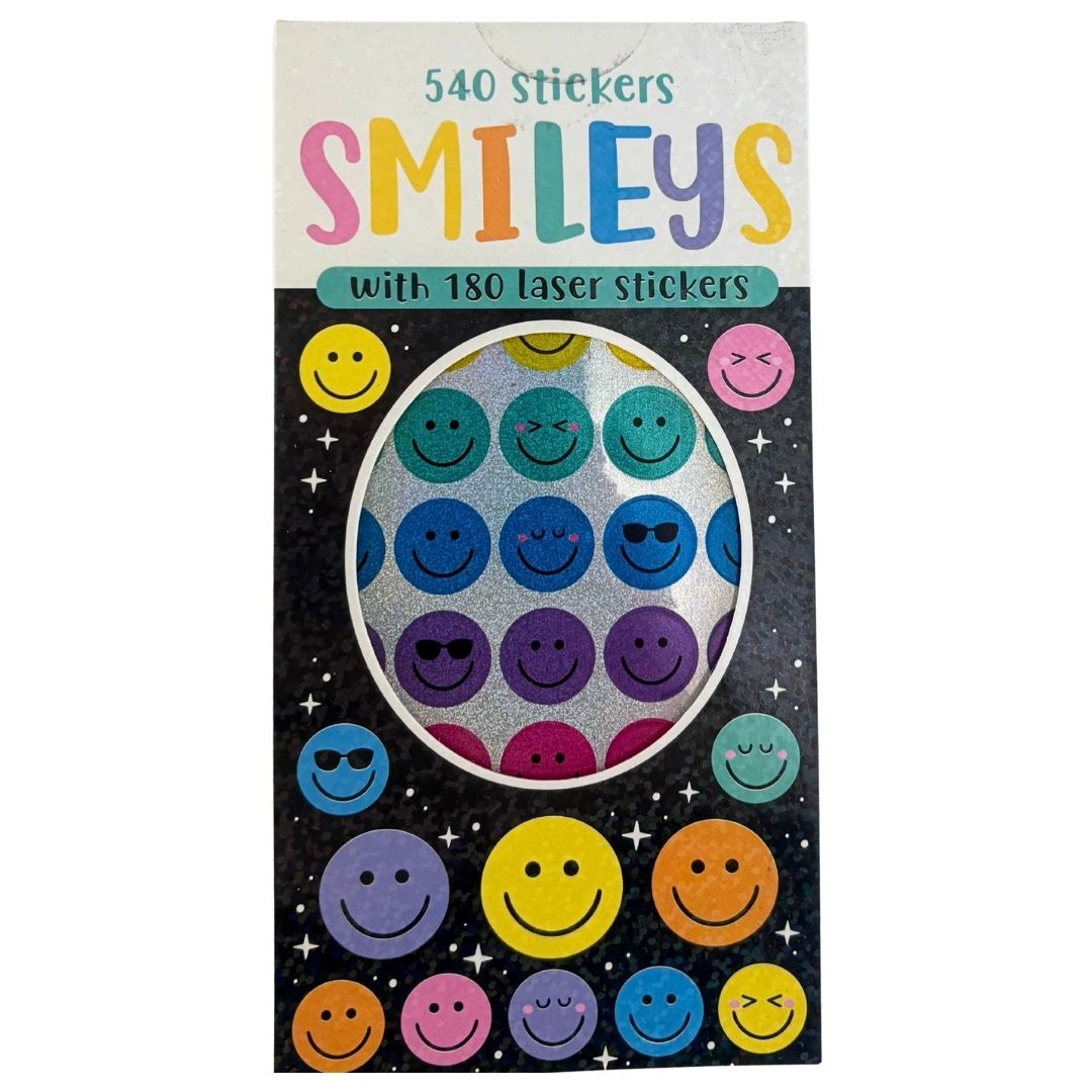 Sticker Books - Smileys (02) 540 Stickers – Craft Vault