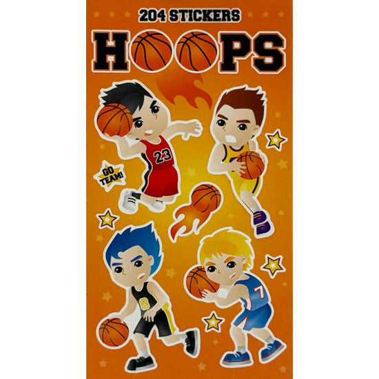 Hoops 204 Stickers | Themed Sticker Books – Craft Vault