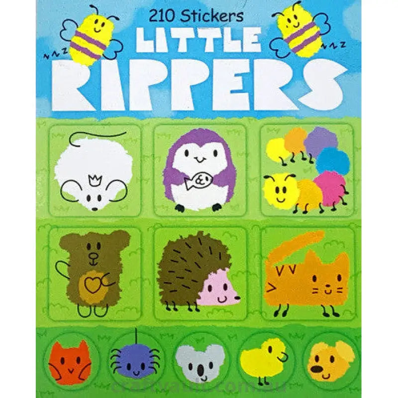 Sticker Books Little Rippers 210 Stickers – Craft Vault