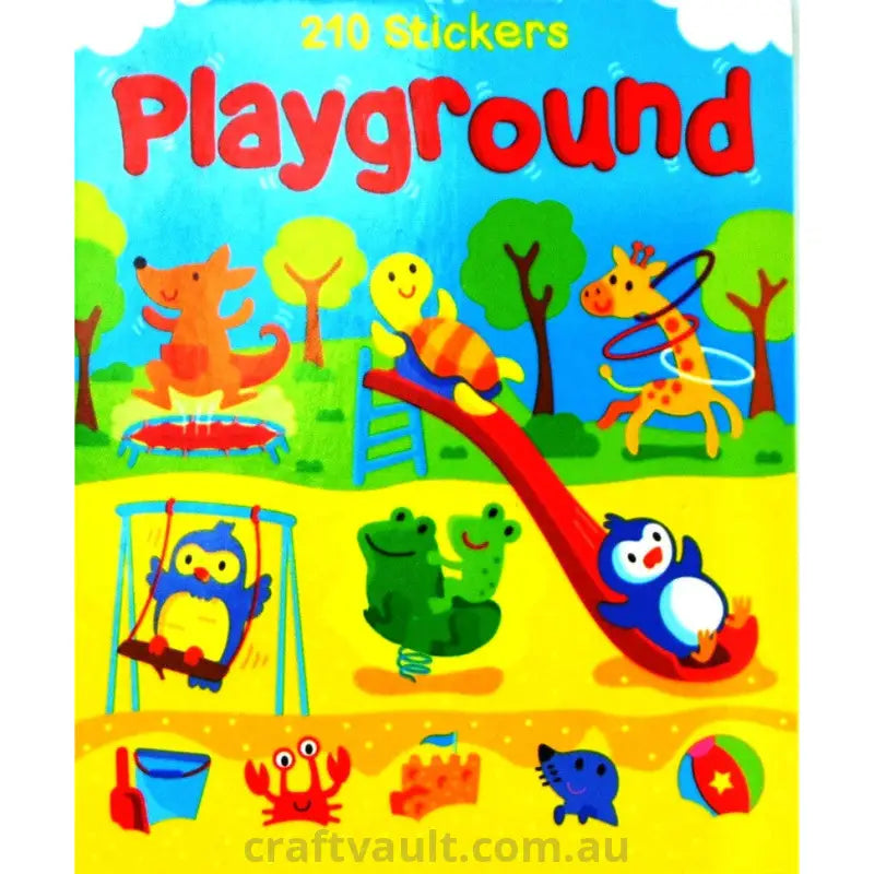 Sticker Books Playground 210 Stickers – Craft Vault