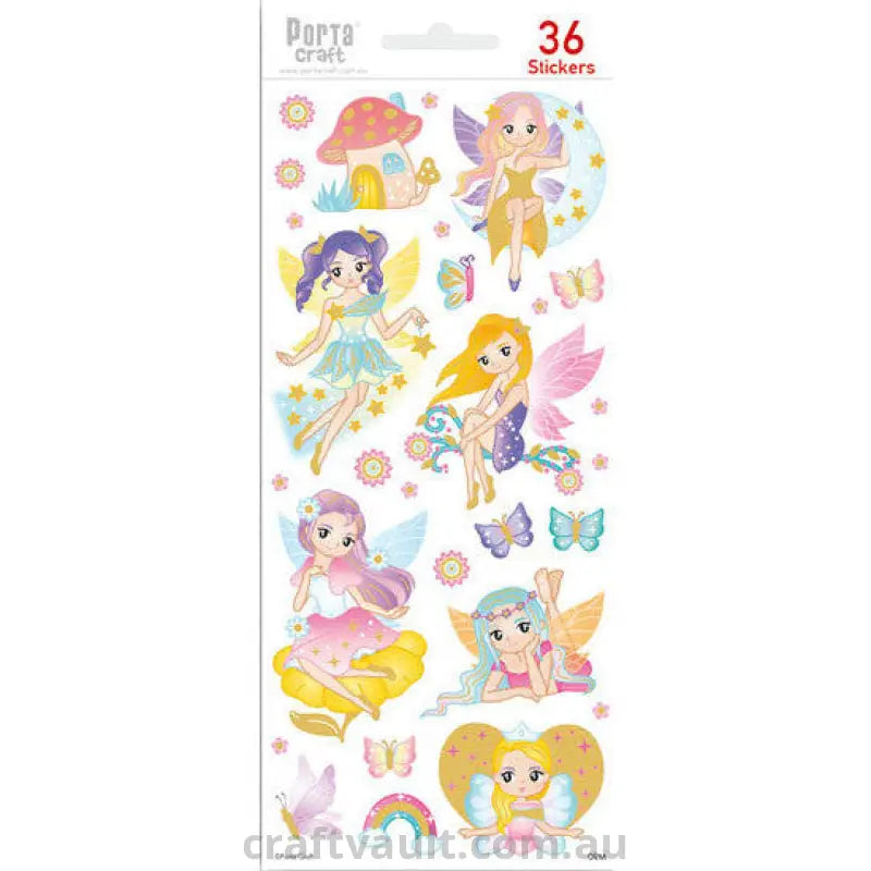Sticker Sheets #009 Fairy – Craft Vault